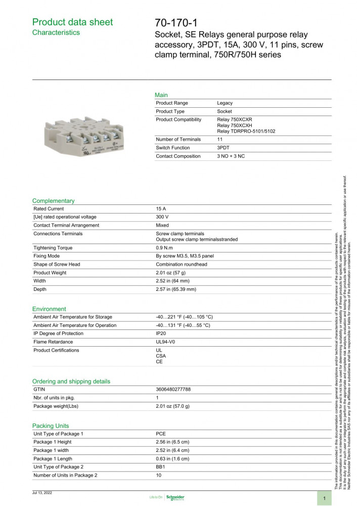 701701 technical document page 1