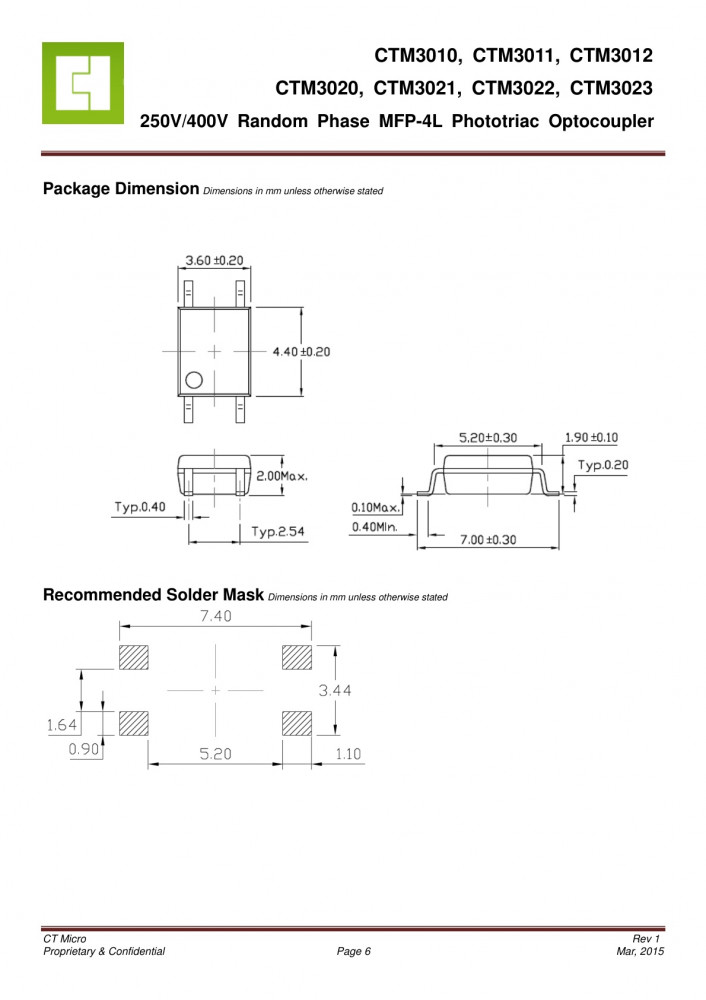 CTM3023 datasheet page 6