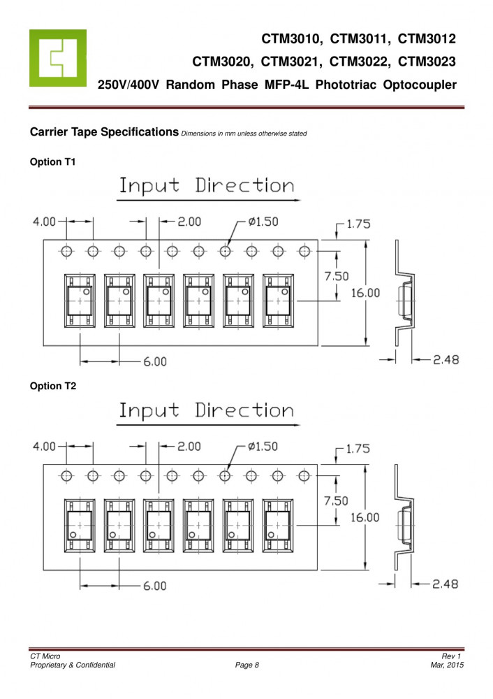 CTM3023 datasheet page 8