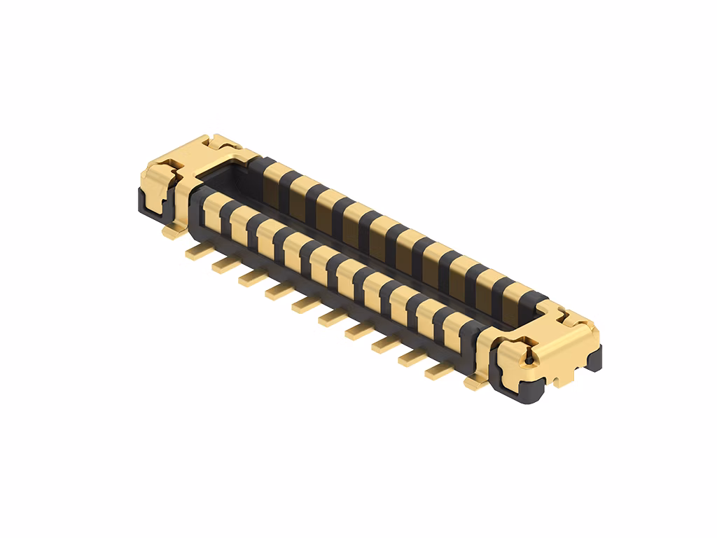 SlimStack Board-to-Board Plug, 0.35mm Pitch, ACB6+ Series, 0.60mm Mated Height, 1.90mm Mated Width, 20 Circuits, 1 Reel/Carton for sale