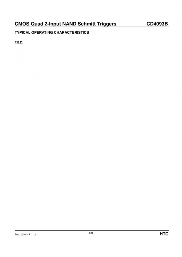 CD4093BN datasheet page 8