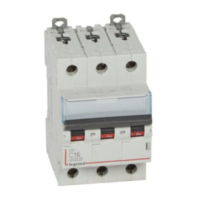 MCB DX3 6000A 4 pole 6A curve C
