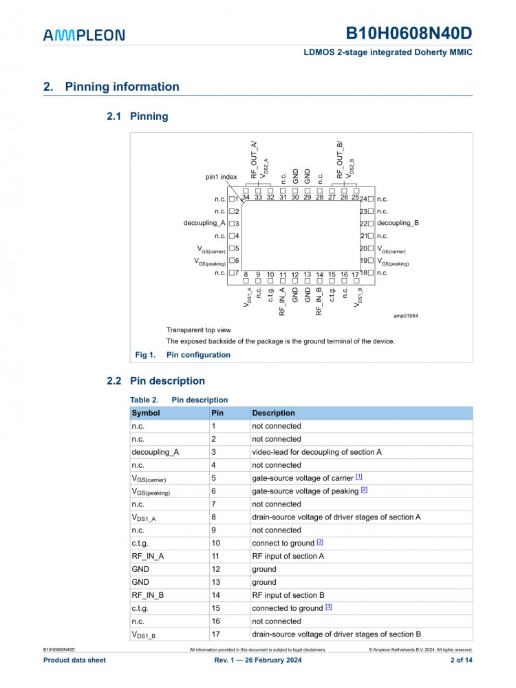 B10H0608N40D datasheet page 2