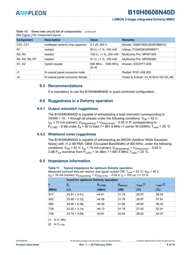 B10H0608N40D datasheet page 8