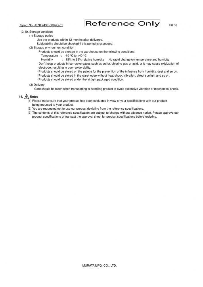 NFE31PT152Z1E9L reference specification page 8