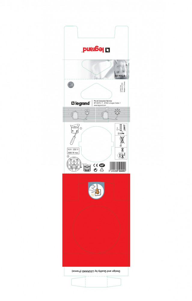 Legrand document image for model identification
