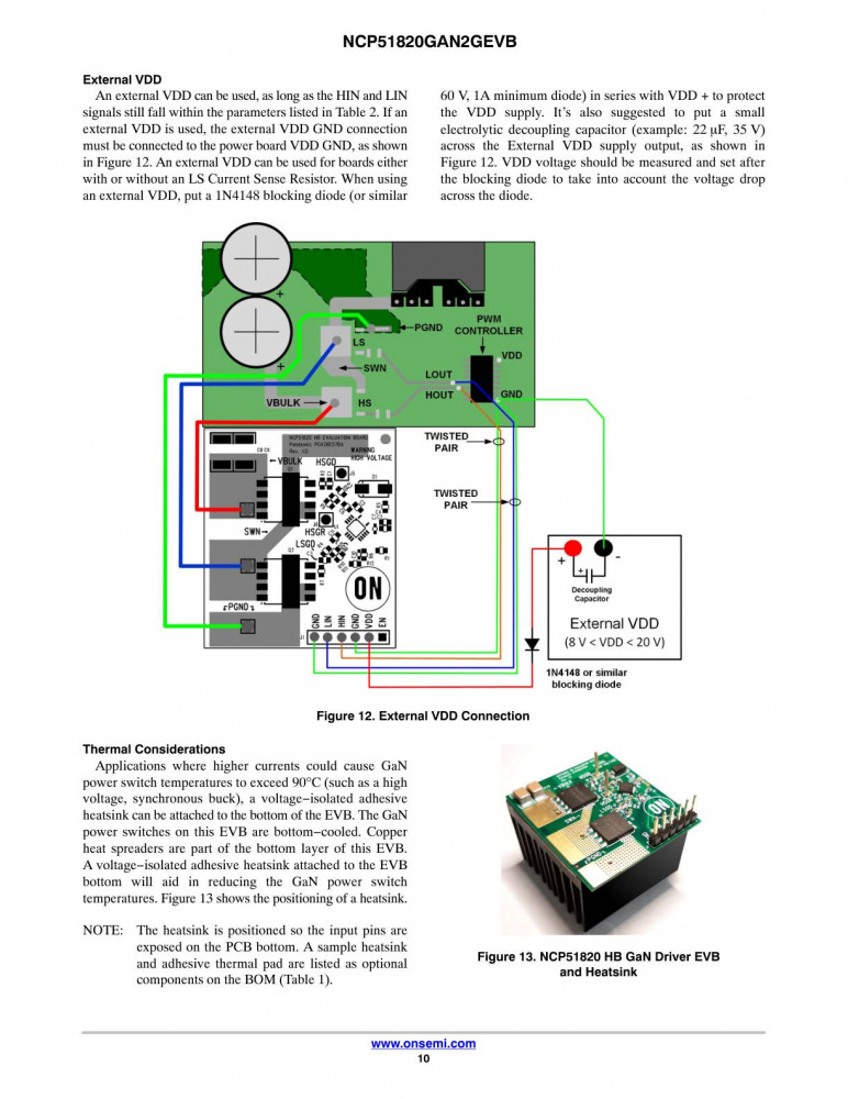 NCP51820GAN2GEVB manual page 10