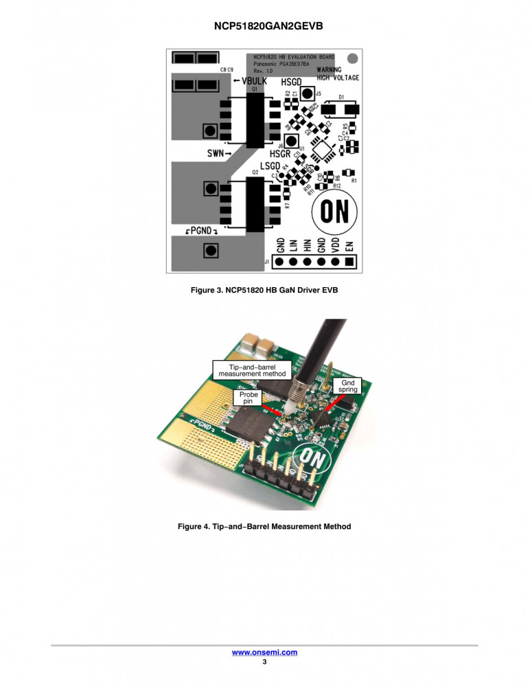 NCP51820GAN2GEVB manual page 3