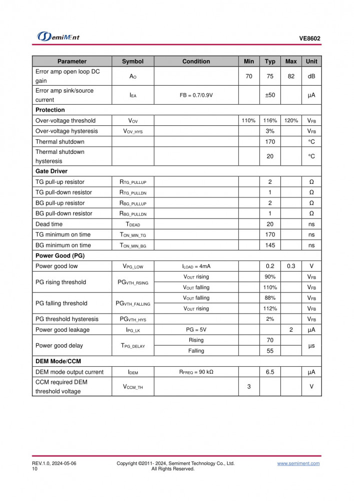 VE8602Q document page 10