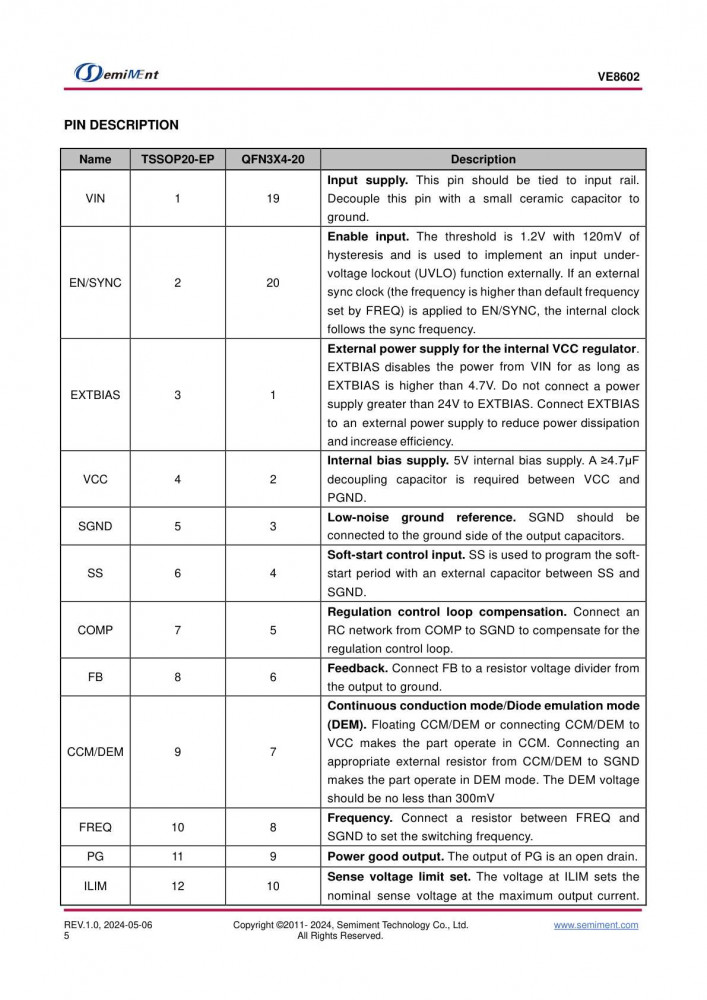 VE8602Q document page 5