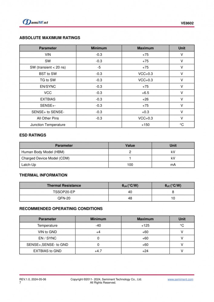 VE8602Q document page 7