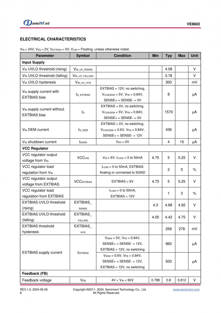 VE8602Q document page 8