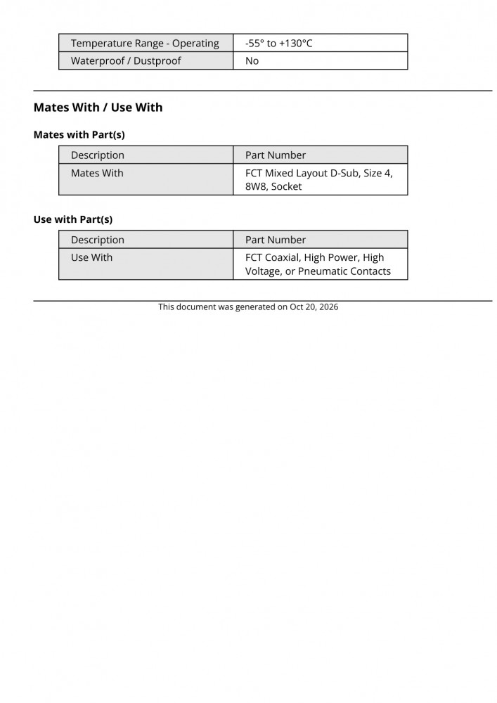 Molex cordset drawing page 3