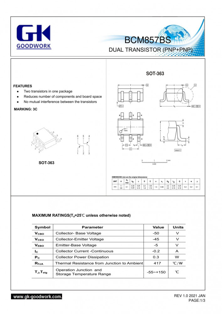 BCM857BS technical document page 1