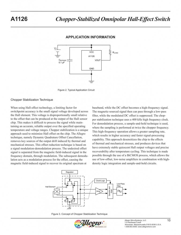 A1126 datasheet page 10
