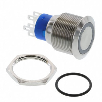 E-Switch ULV4F2B11503 Pushbutton Switch