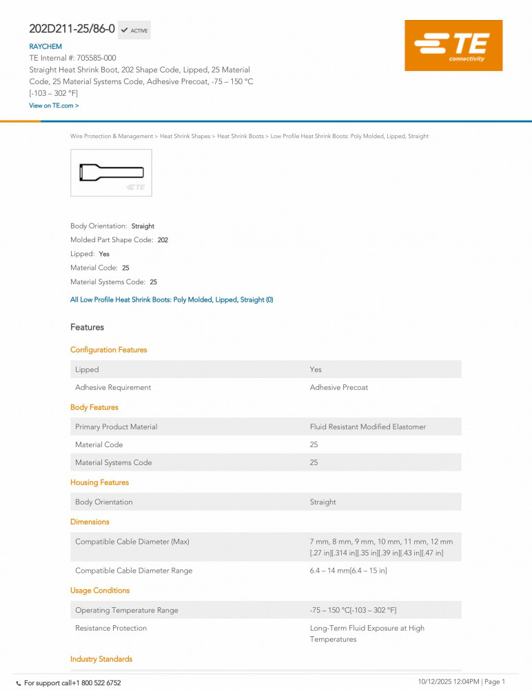 202D211-25/86-0 technical document preview, page 1