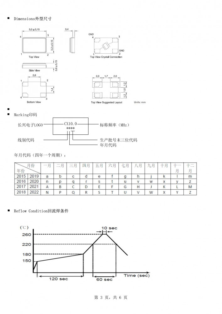 9DSC100G0020L specification page 3
