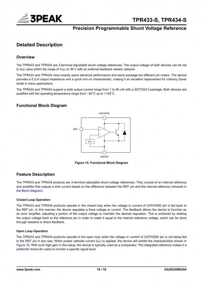 TPR433B-3STR-S datasheet page 10