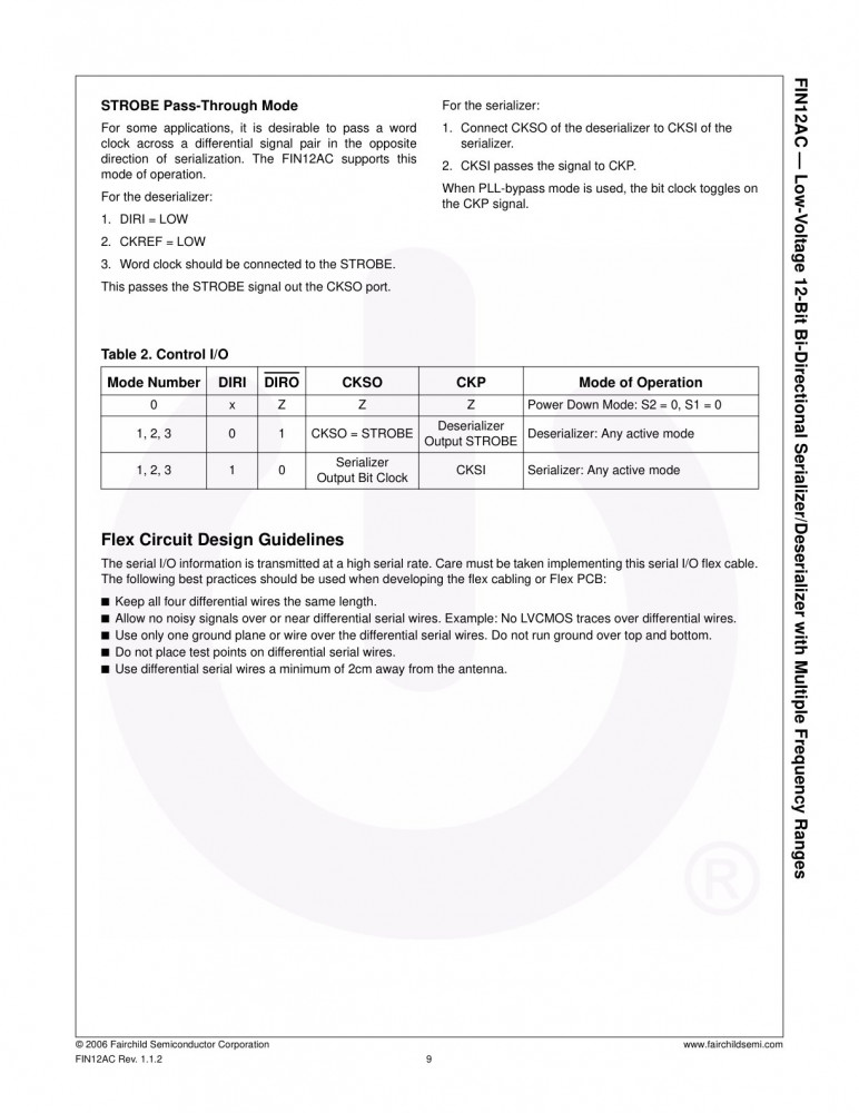 FIN12ACGFX technical document page 9