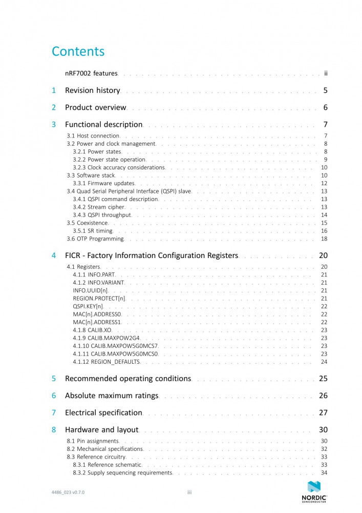 nRF7002 document page 3