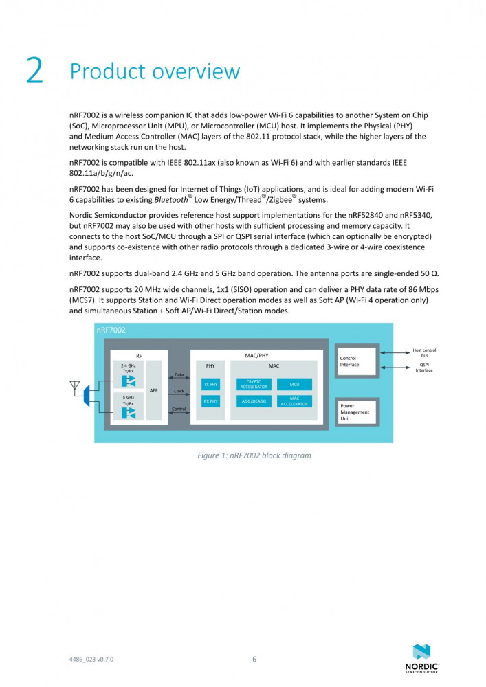nRF7002 document page 6