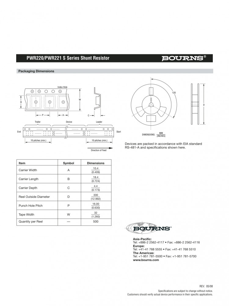 PWR220 series datasheet page 4