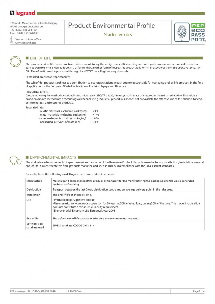 Legrand 037750 document image, page 3