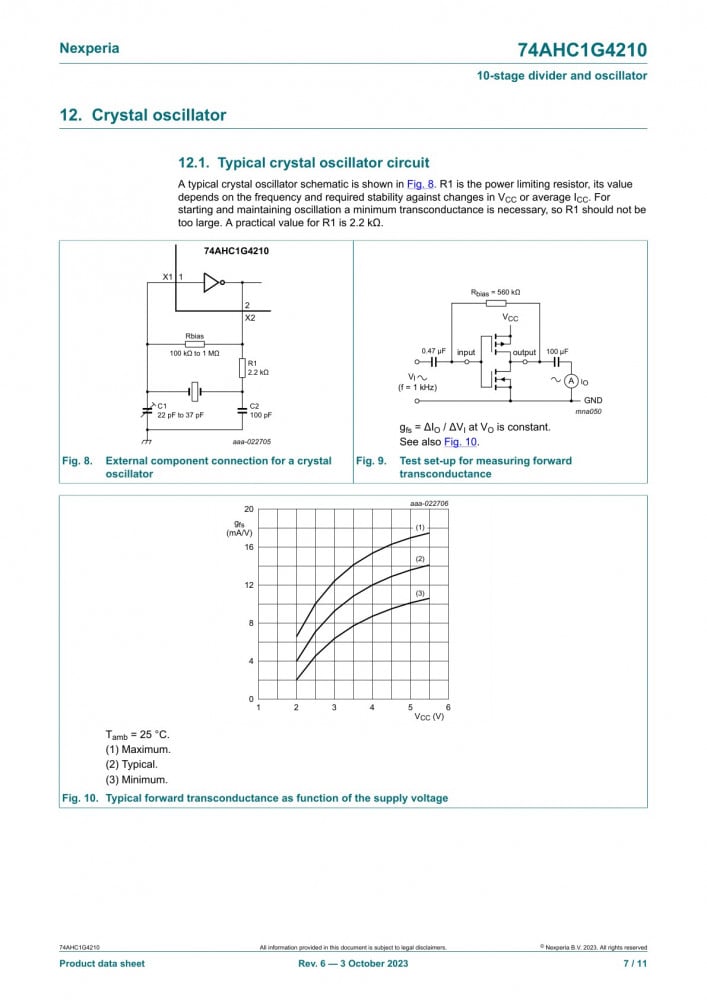 74AHC1G4210 datasheet page 7