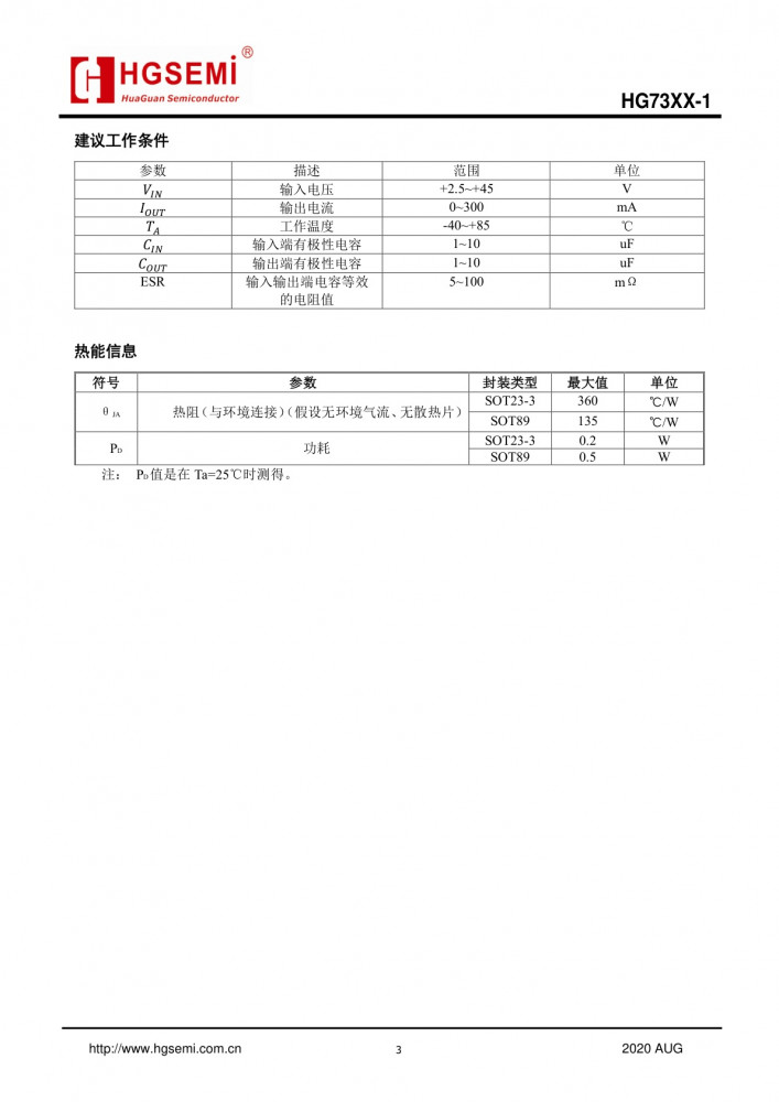 HG7336M3-1/TR datasheet page 3