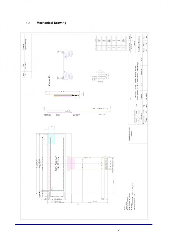 HS223F01 specification page 5