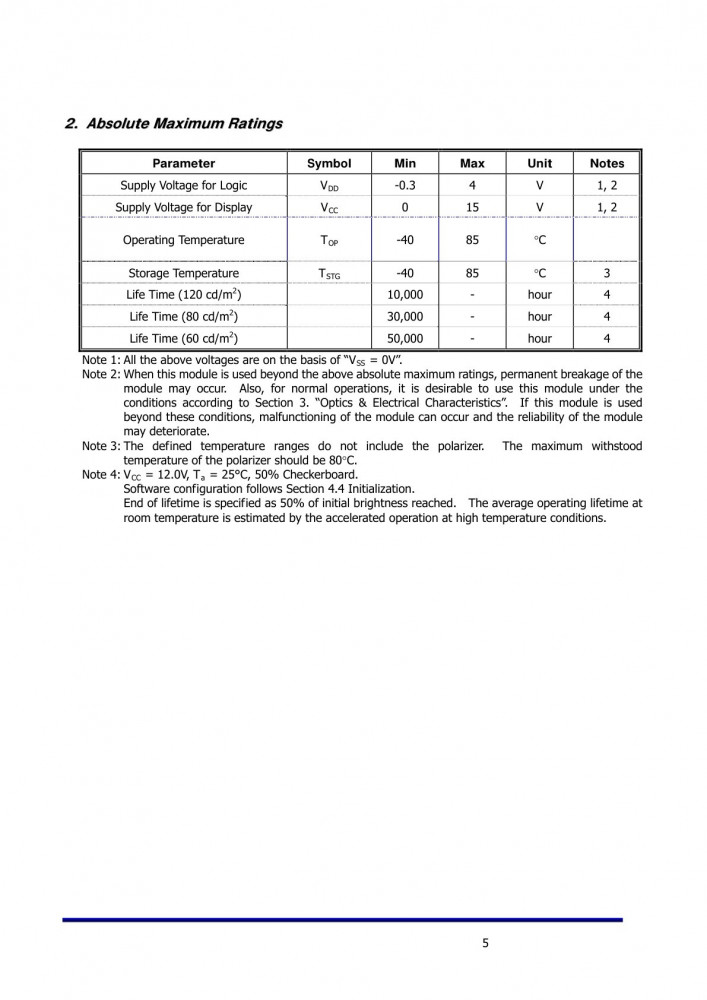 HS223F01 specification page 8