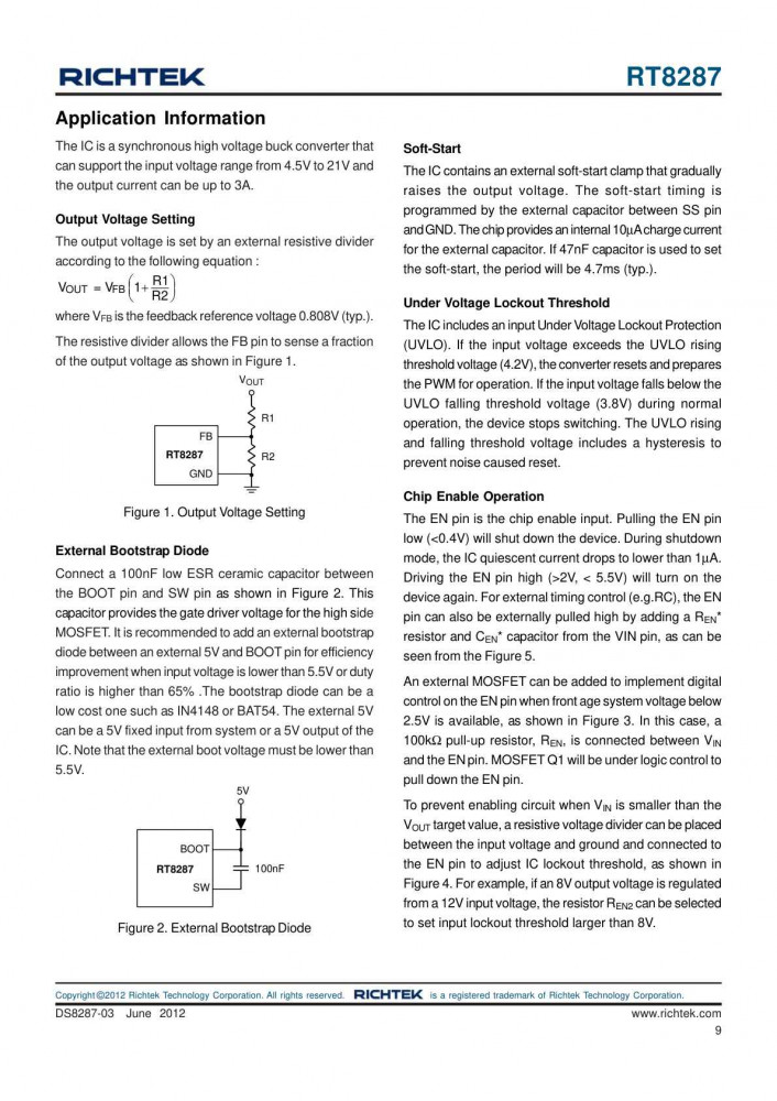 RT8287 datasheet page 9
