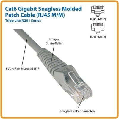 EATON N201-014-GN Modular Ethernet Cable RJ45 for sale
