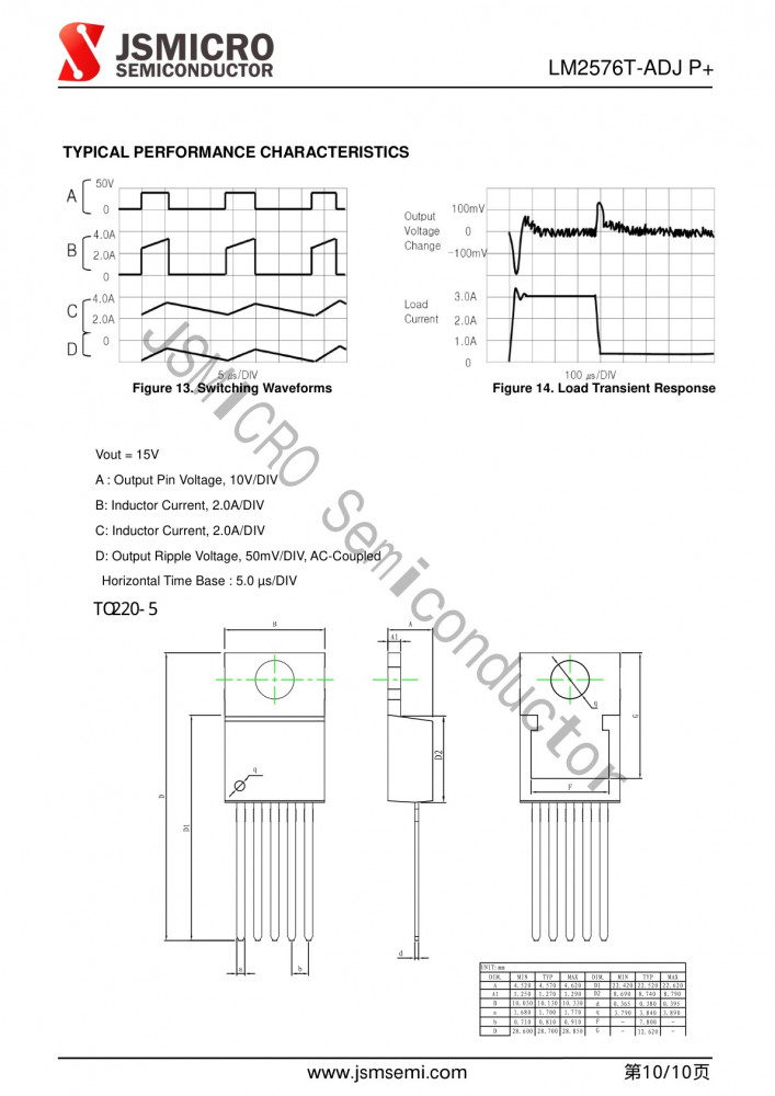 LM2576T-ADJ P+ datasheet page 10
