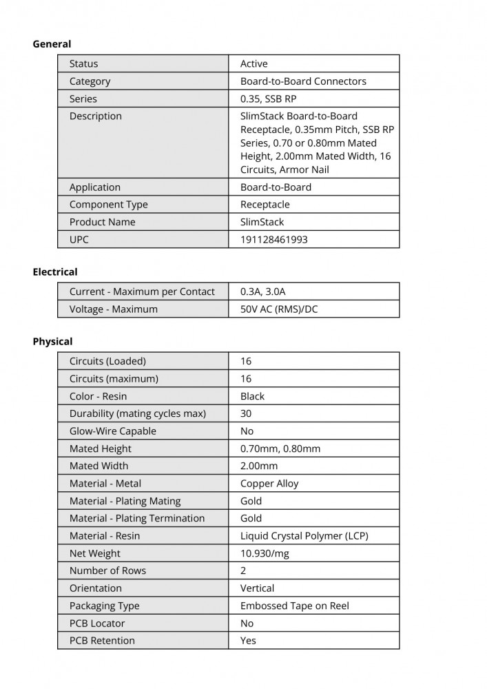 Product document image, page 2