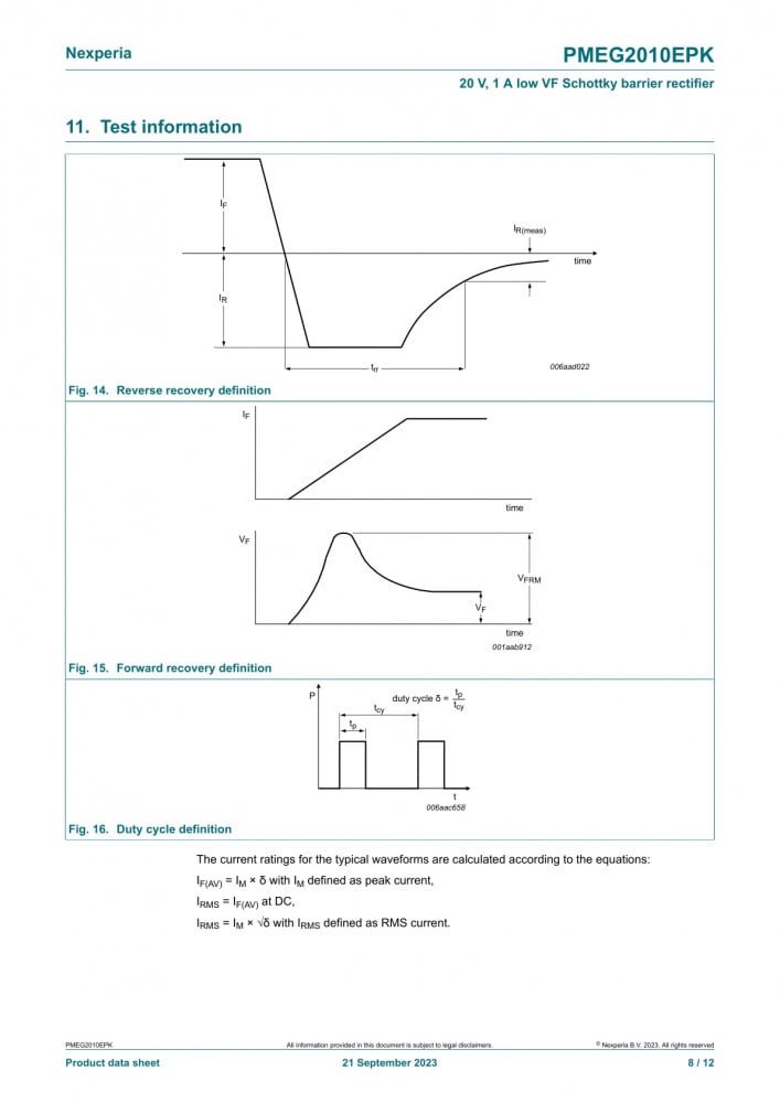 PMEG2010EPK datasheet page 8