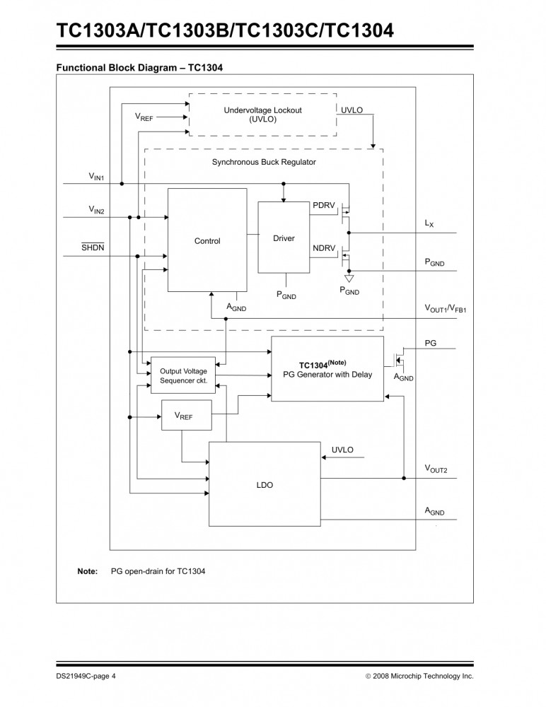 TC1303C datasheet page 4