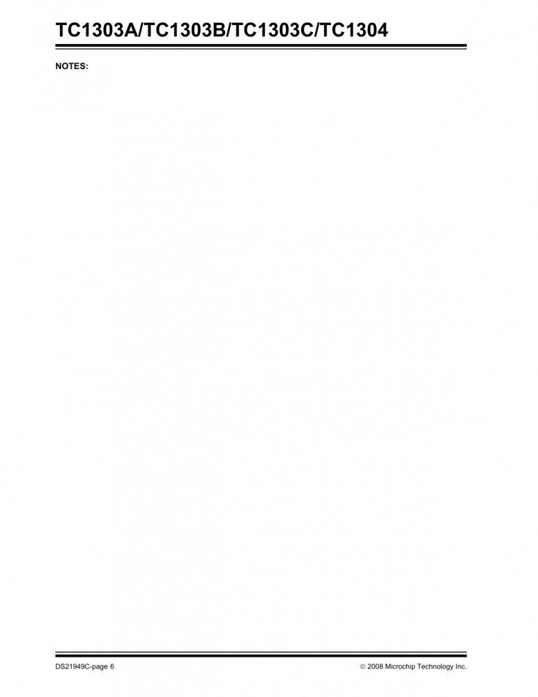 TC1303C datasheet page 6