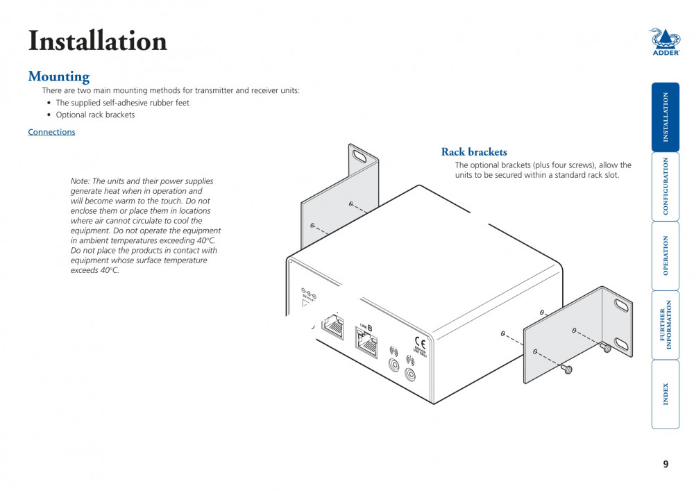 XD522 documentation page 10