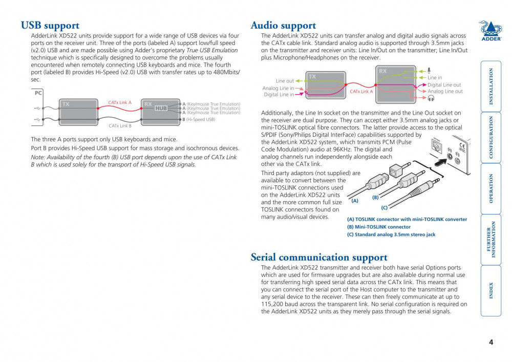 XD522 documentation page 5