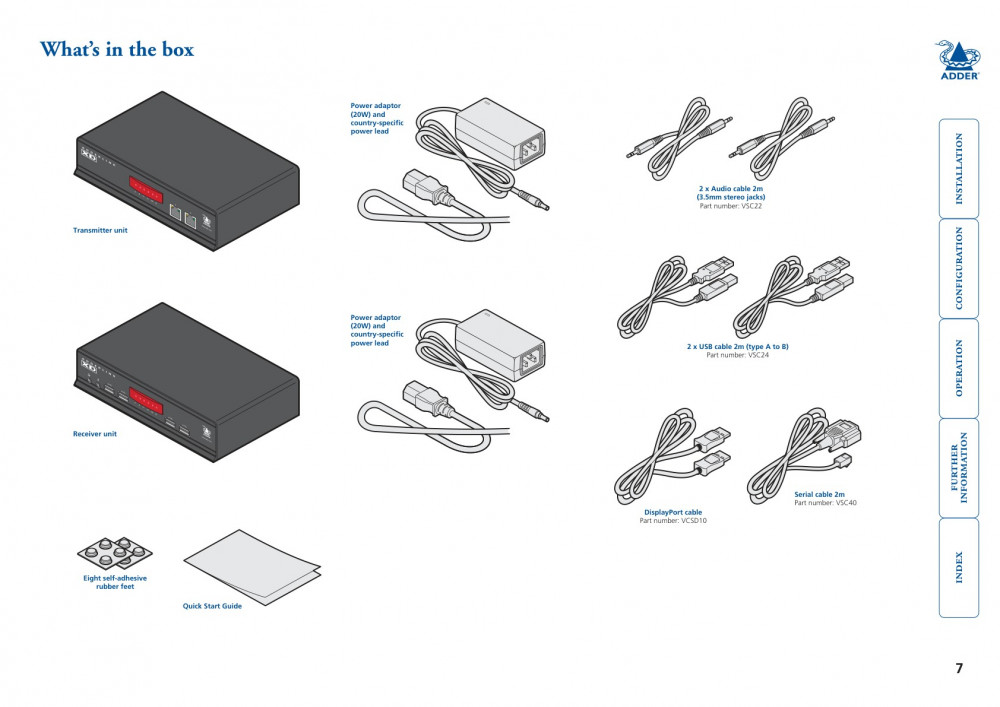 XD522 documentation page 8