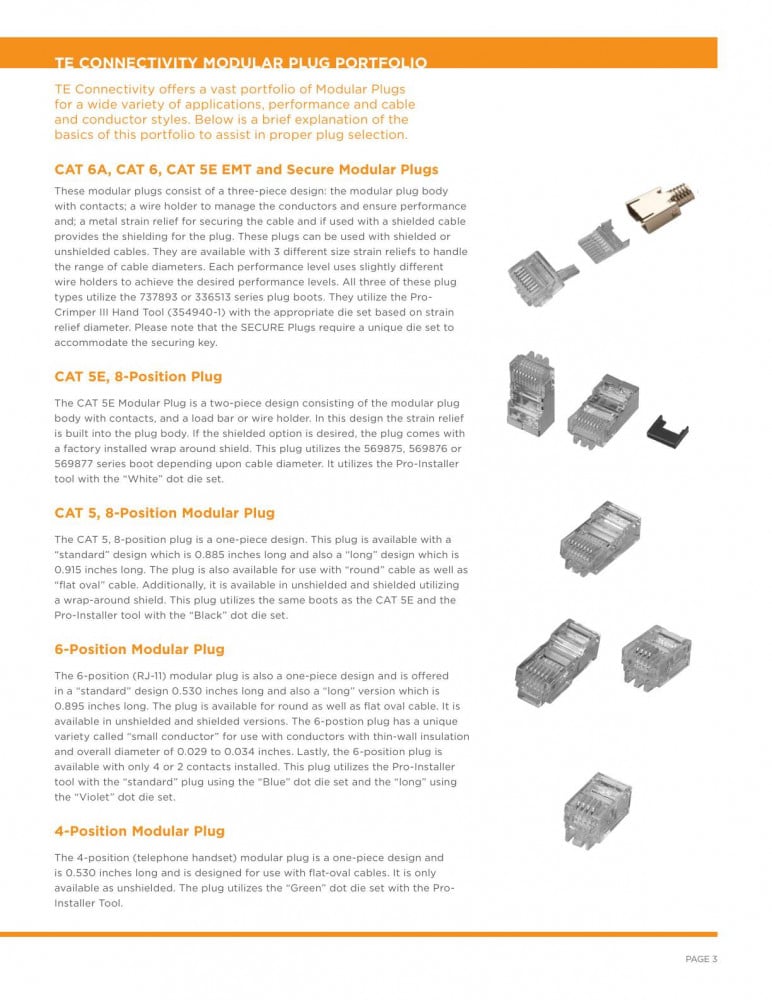 TE Connectivity modular plug portfolio page 3