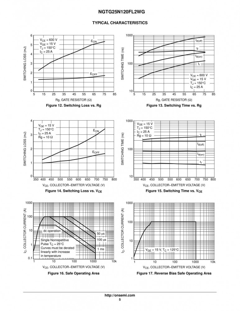 NGTG25N120FL2WG datasheet page 5
