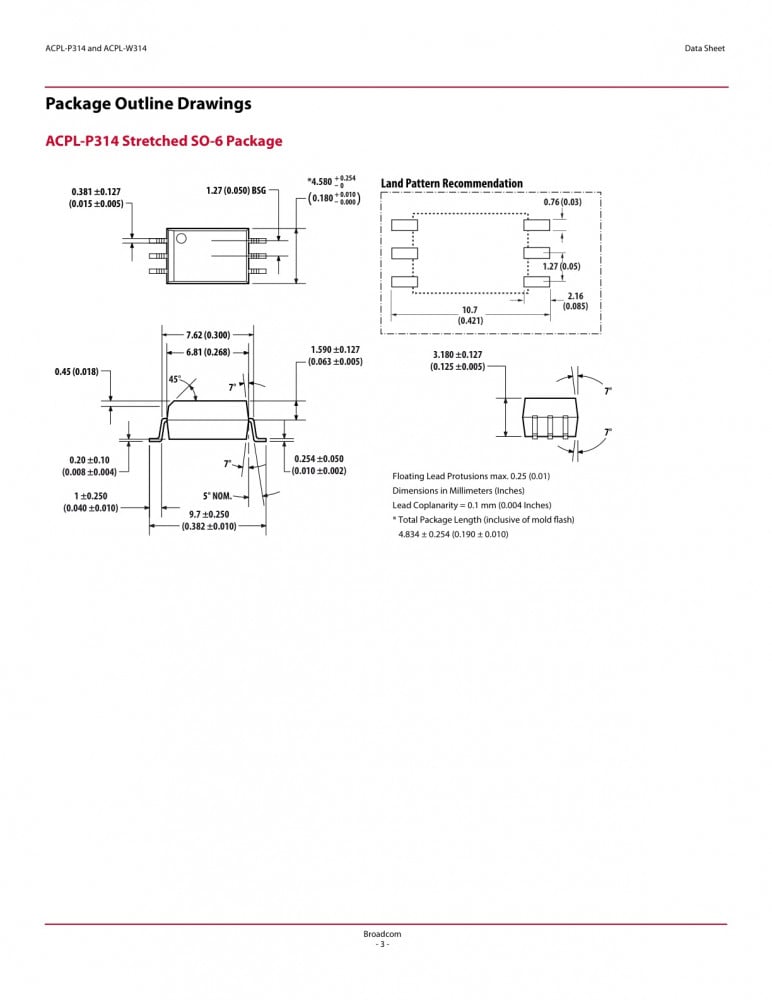 ACPL-W314-060E datasheet page 3