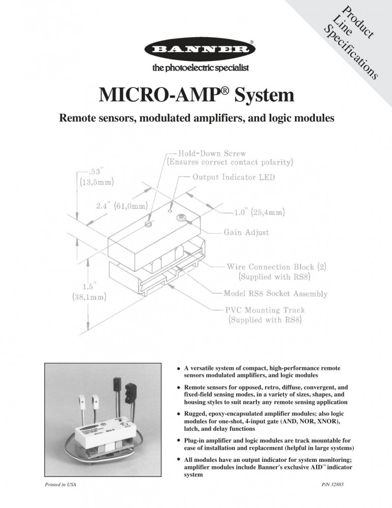 MICRO-AMP documentation page 1