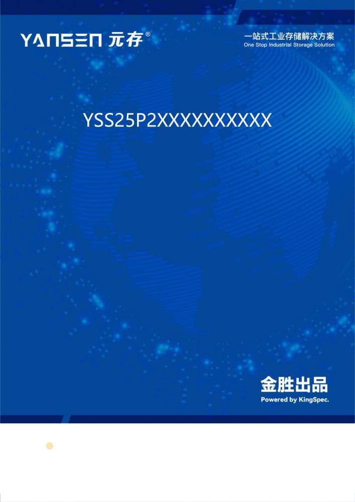 YSS25P2 product document page 1