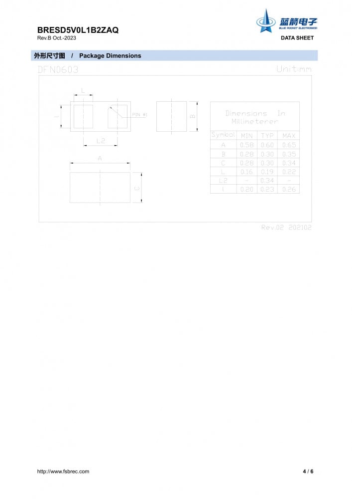 BRESD5V0L1B2ZAQ datasheet page 4