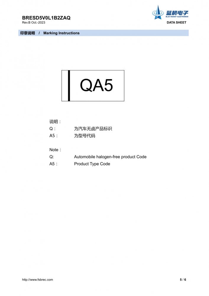 BRESD5V0L1B2ZAQ datasheet page 5