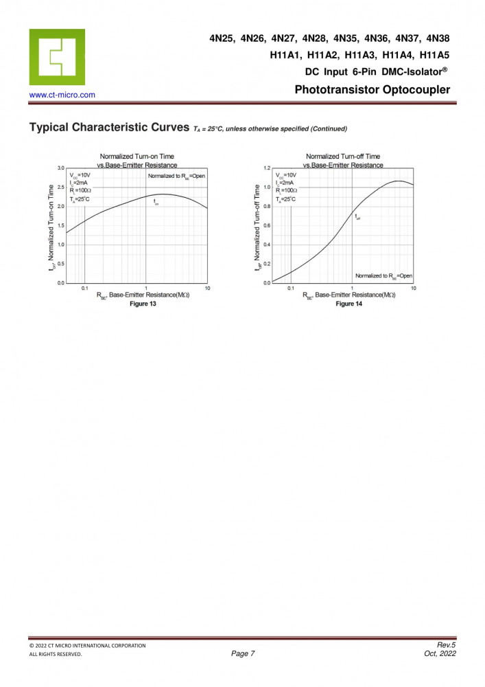 4N36 datasheet page 7